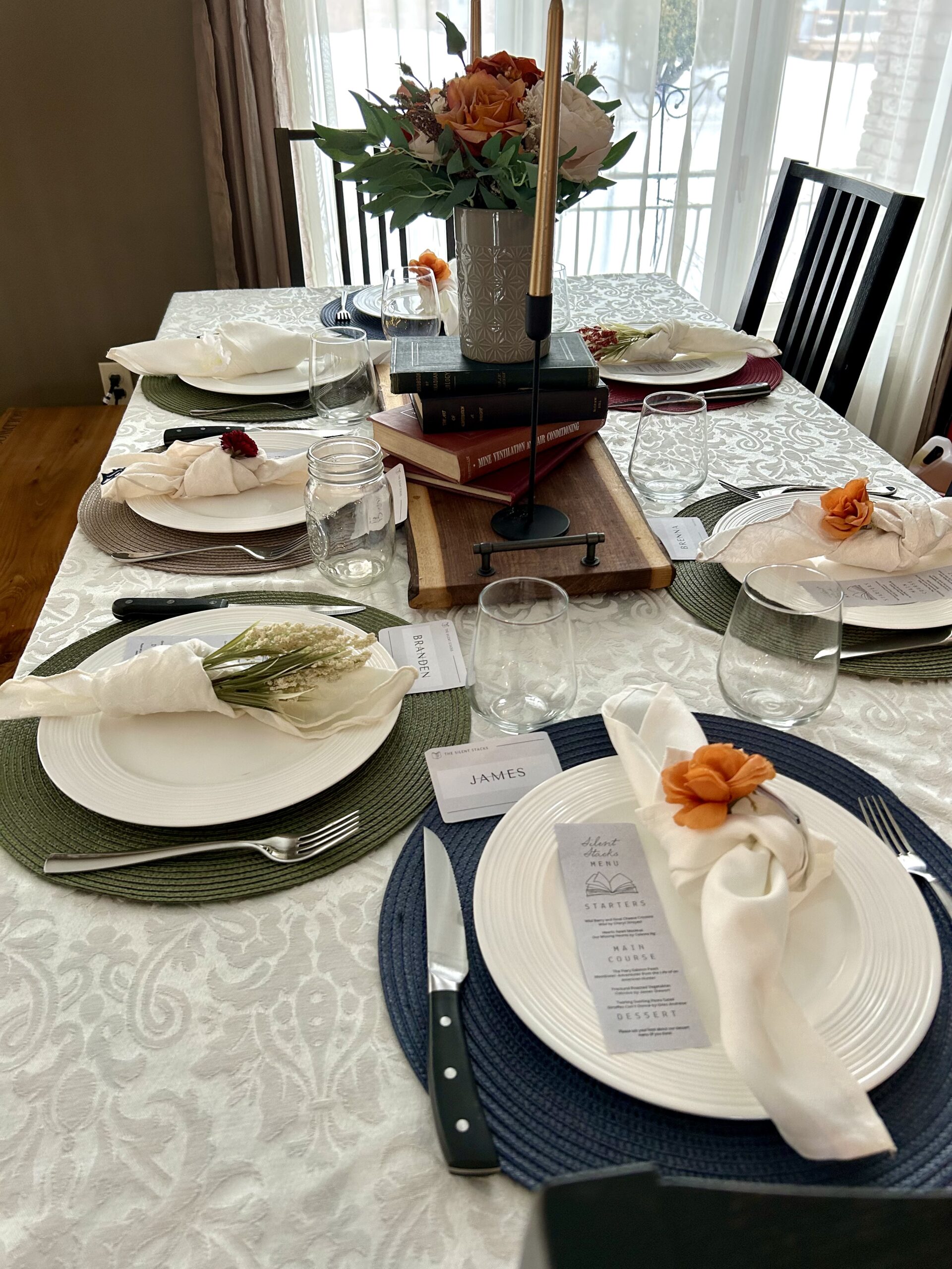 How to Host a Charming Silent Library Dinner Party (No Gross Games ...